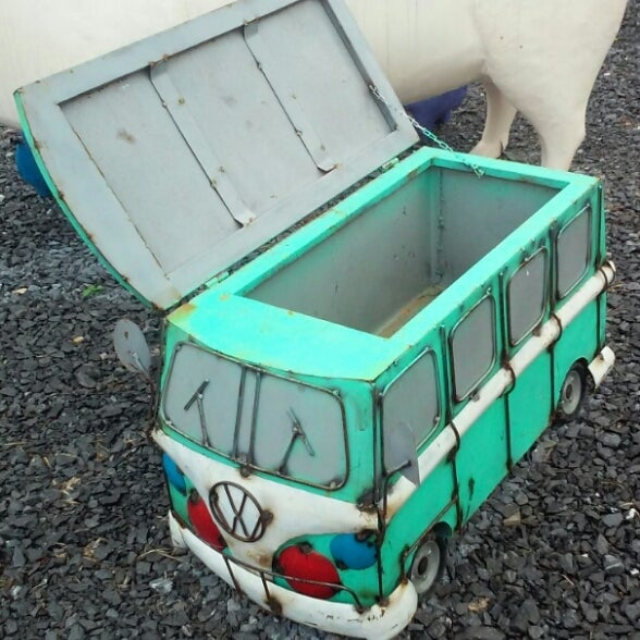 VW Bus Cooler | rtyardart.com